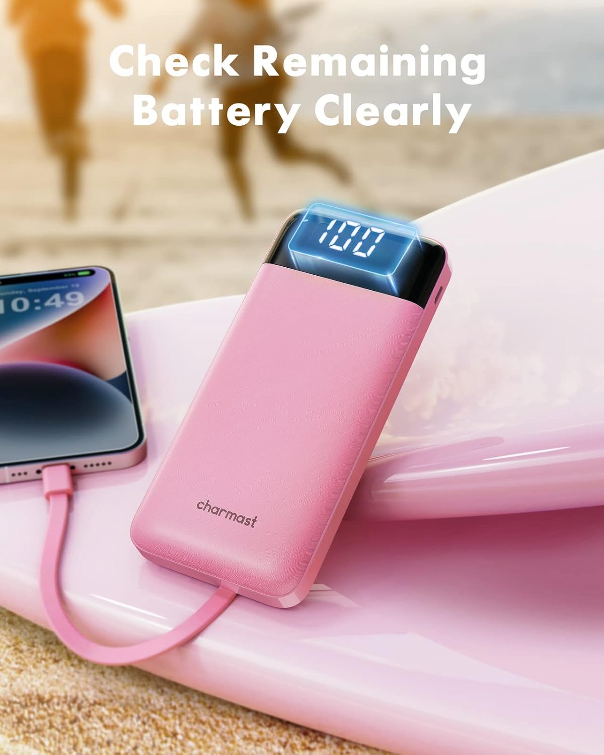 Portable Charger with Built in Cables Review - Adventure With SABI